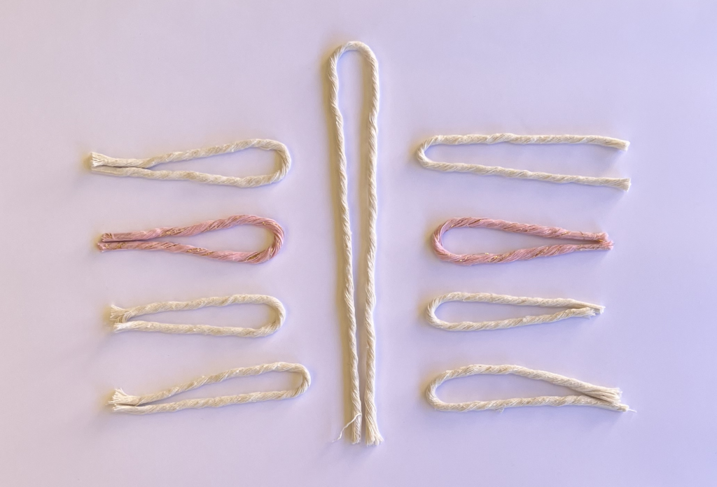 Make a Macramé Butterfly Using Offcuts - My Mum the Dreamer